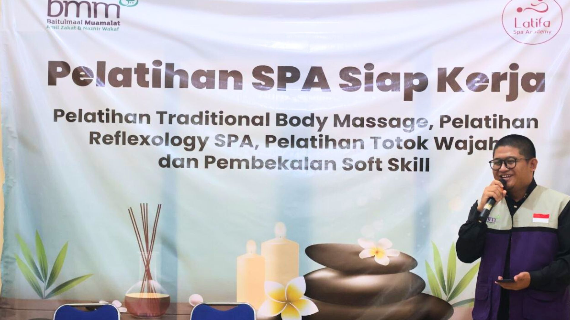BMM Bersama LATIFA Luncurkan Program Pelatihan SPA Siap Kerja