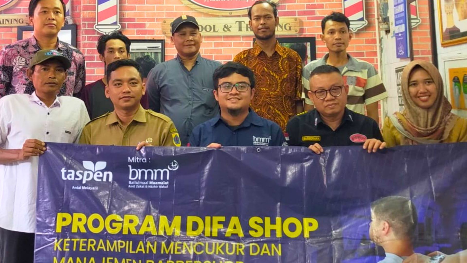 PT Taspen bersama dengan BMM Launching Program Pelatihan Untuk Difabel