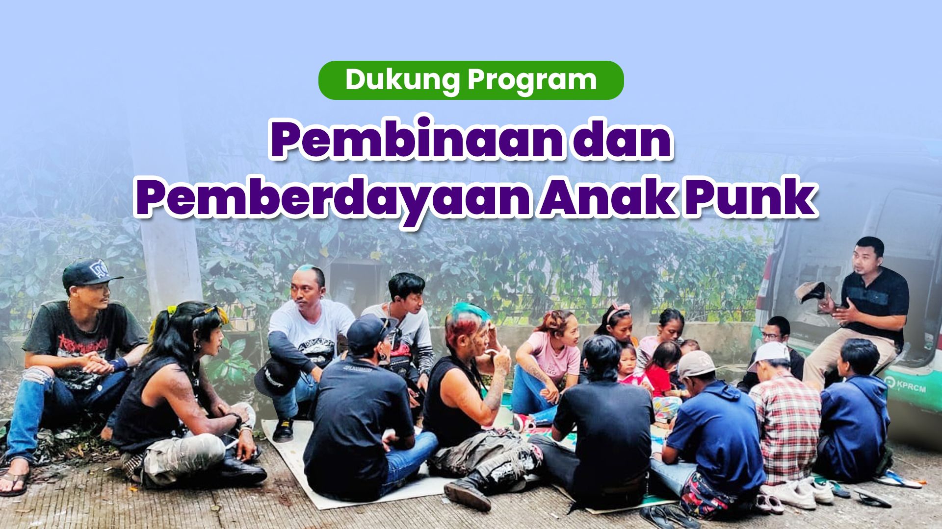 Bantu Ratusan Anak Punk Belajar Ngaji