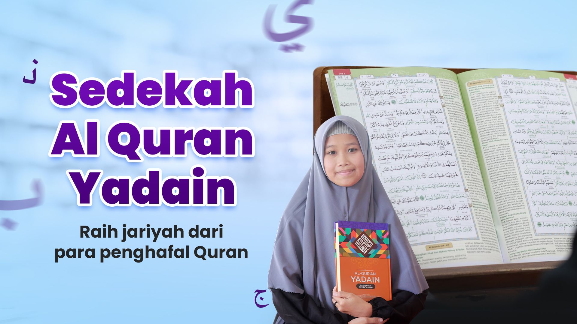 Sedekah Jariyah Qur'an Yadain